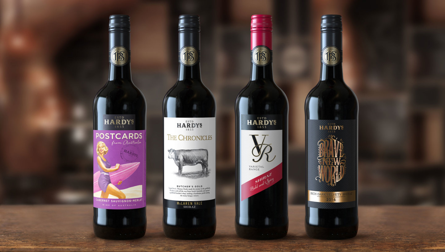 HARDY'S-WINE-LINE-UP - Drink Works